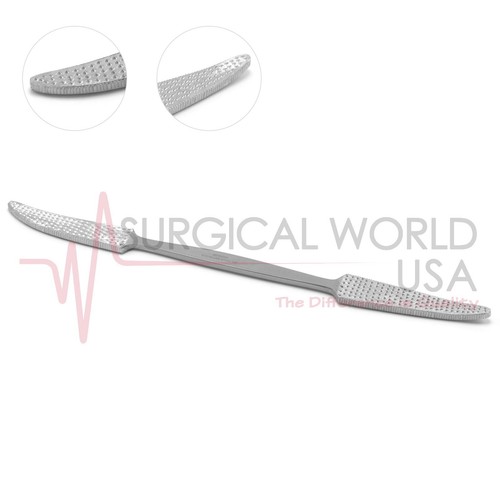 Putti Bone Rasp 10.5” Orthopedic Surgical Instrument Flat Tapered ...