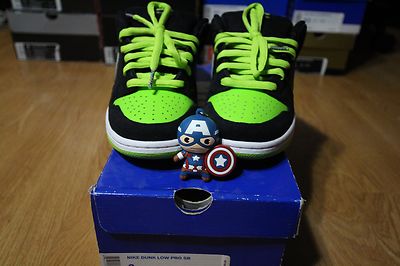 NIKE SB DUNK LOW NEON JPACK (JORDAN PACK) Sz8 | eBay