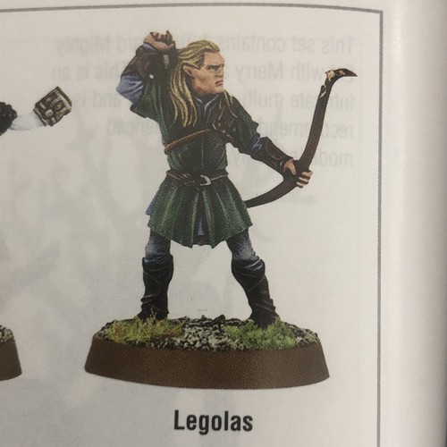 Warhammer Lord of The Rings Legolas Fellowship Pose metal LoTR Mini ...
