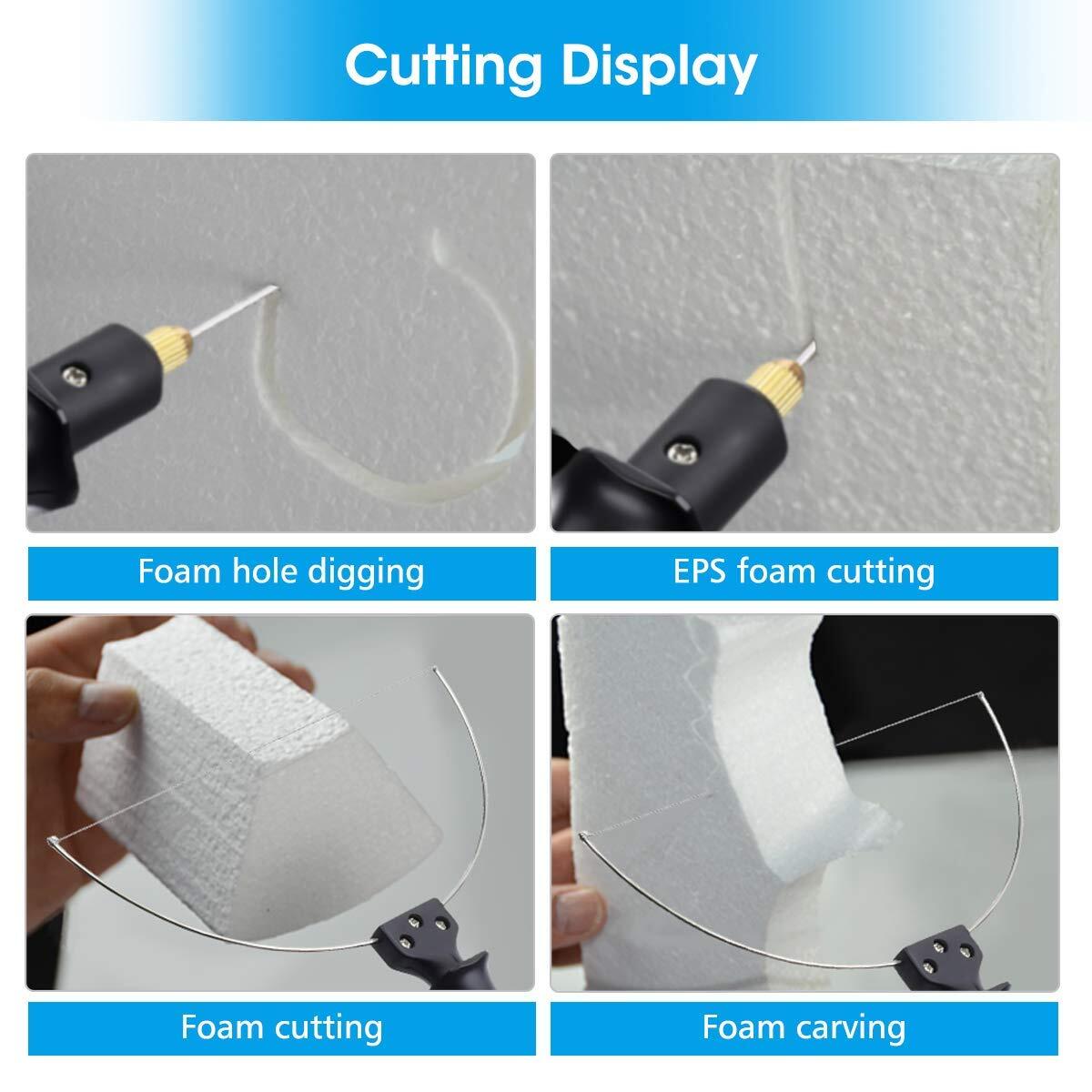 Electric Foam Cutter Pen Polystyrene Hοt Wire Styrofoam Cutting Pen ...