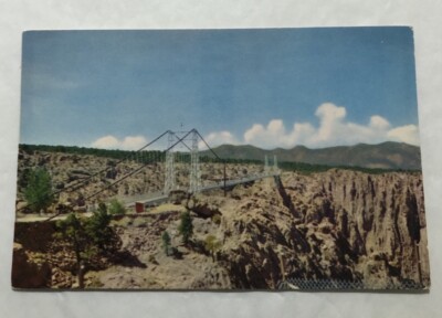 Royal Gorge Suspension Bridge, Canyon City, Co. Postcard (B2) | eBay