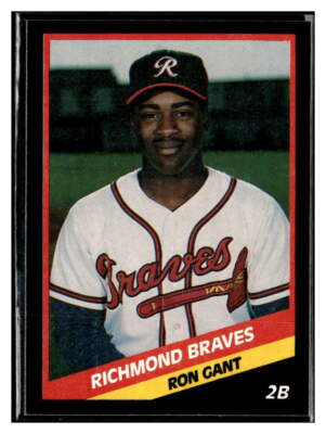 Ron Gant 1988 CMC Richmond Braves #12 Atlanta Braves | eBay