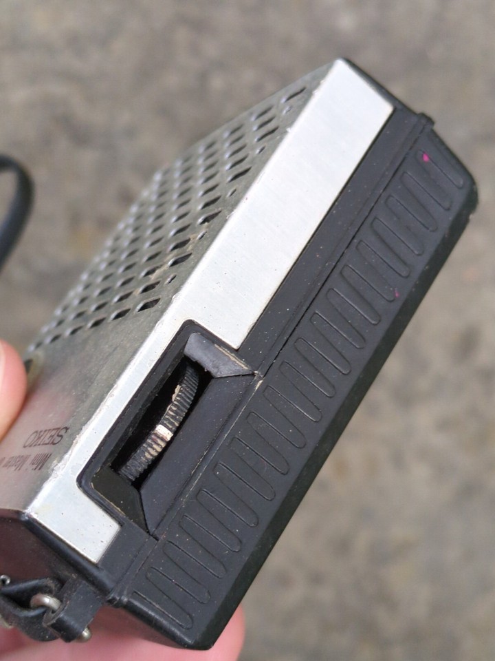 Seiko Mini Master Of Sound Miniature Transistor Radio 1960s Untested | eBay