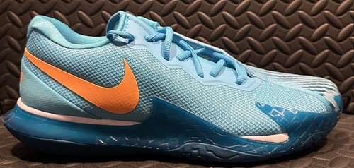 Nike Court Air Zoom Vapor Cage 4 Rafa Nadal Baltic Blue Mens Size 11 ...