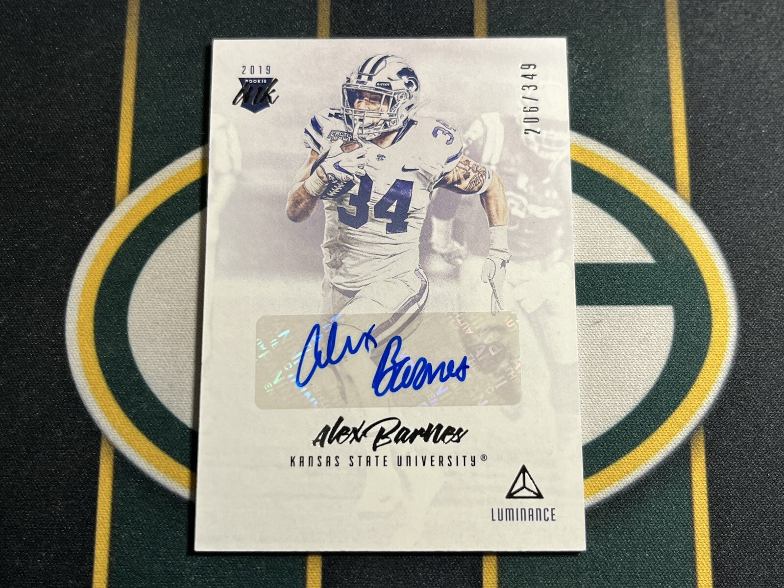 Alex Barnes 2019 Luminance #RI-AB Rookie Ink /349 Price Guide - Sports ...