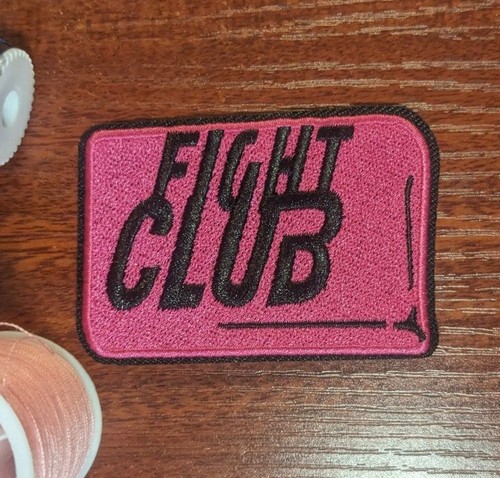 Fight Club Patch Soap Classic 90s Movies Embroidered Iron On Patch 2x2 ...