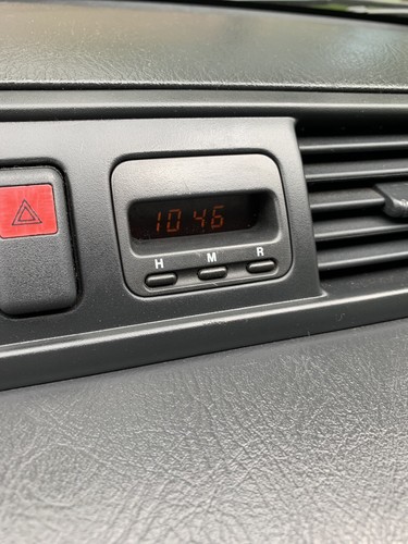 Honda CRV Cr-v Digital Dash Clock Rebuilt 97-01 1 Year With Plug for ...