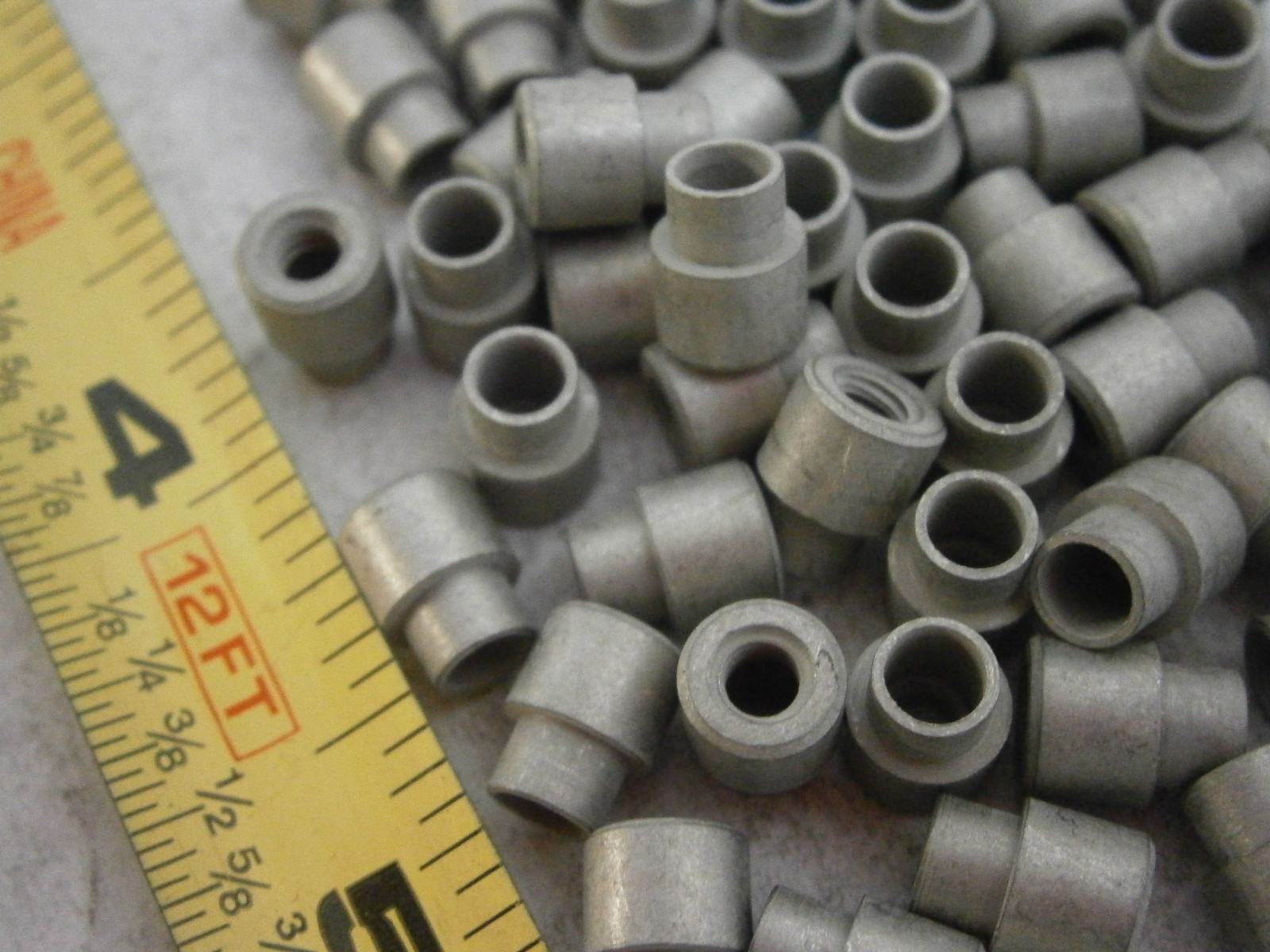 Amatom 6311C-B-0632-14 Swage Standoff 1/4" Round x 5/16" Brass Lot of ...