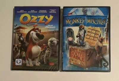 Monkey Mischief Dexter and Able DVD & Ozzy the Beagle Dog Adventure Lot of 2 New | eBay