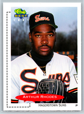 Arthur Rhodes 1991 Classic Best #335 Hagerstown Suns | eBay
