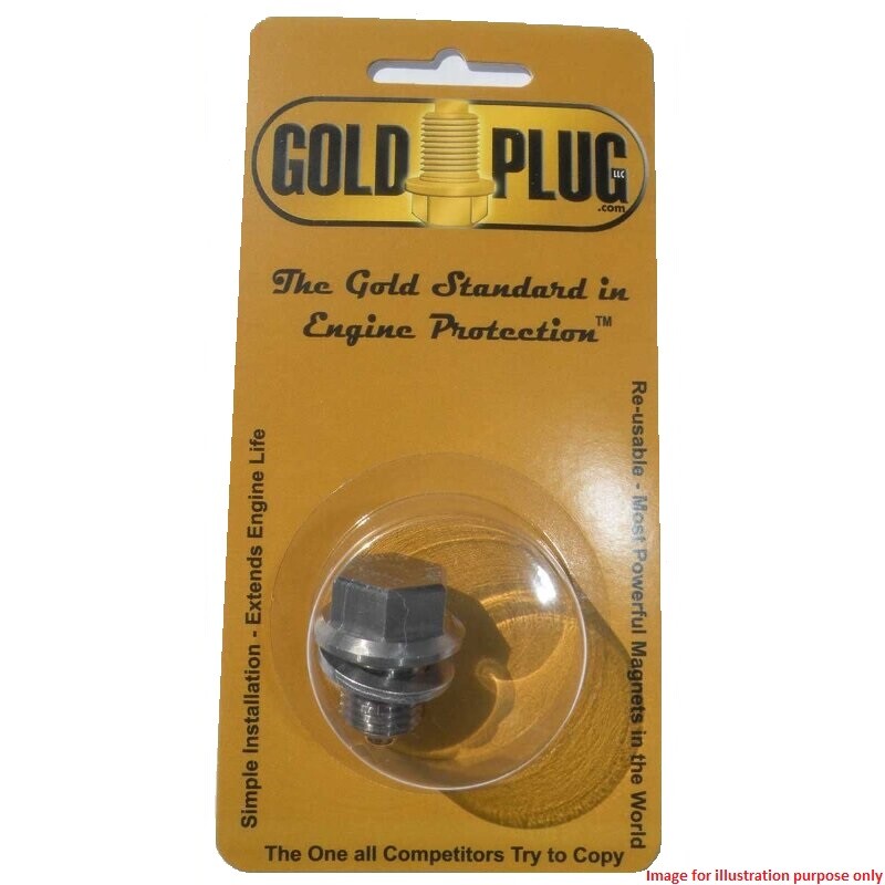 Gold Plug Magnetic Engine Sump Drain Plug & Washer M18X1.5 Land Rover ...