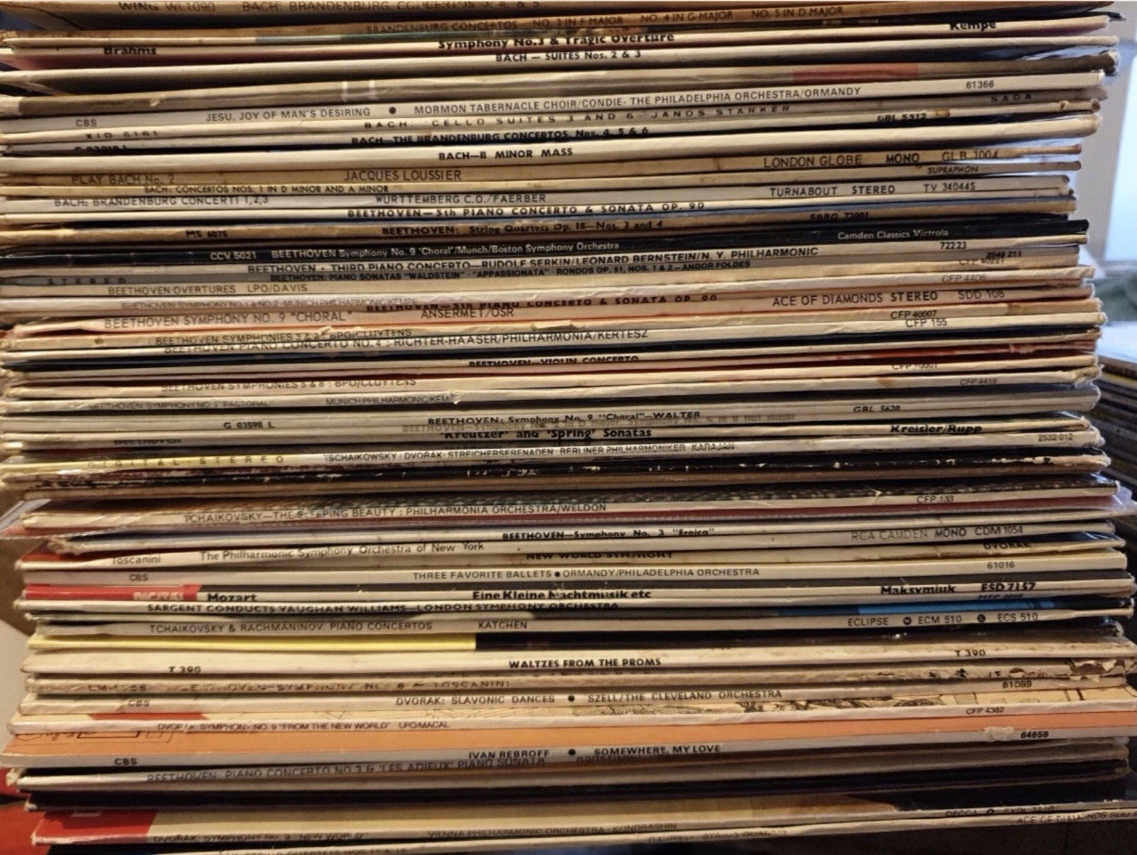 Classical Vinyl LP Record Collection - 20 x 12" LPs Records Job Lot ...