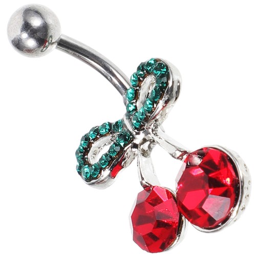 Belly Button Rings Stainless Steel Piercing Artificial Decoration ...