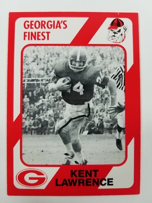 Kent Lawrence Georgia Bulldogs UGA Dawgs 89 Collegiate Collection ...