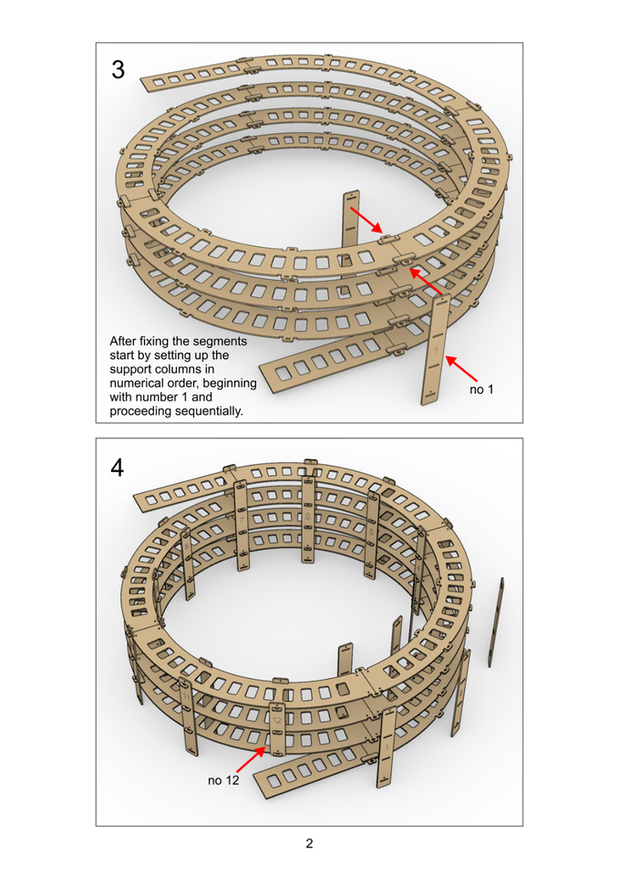 PROMO PRICE! HO Scale Single/Double Track Helix Radius 18" to 22 ...