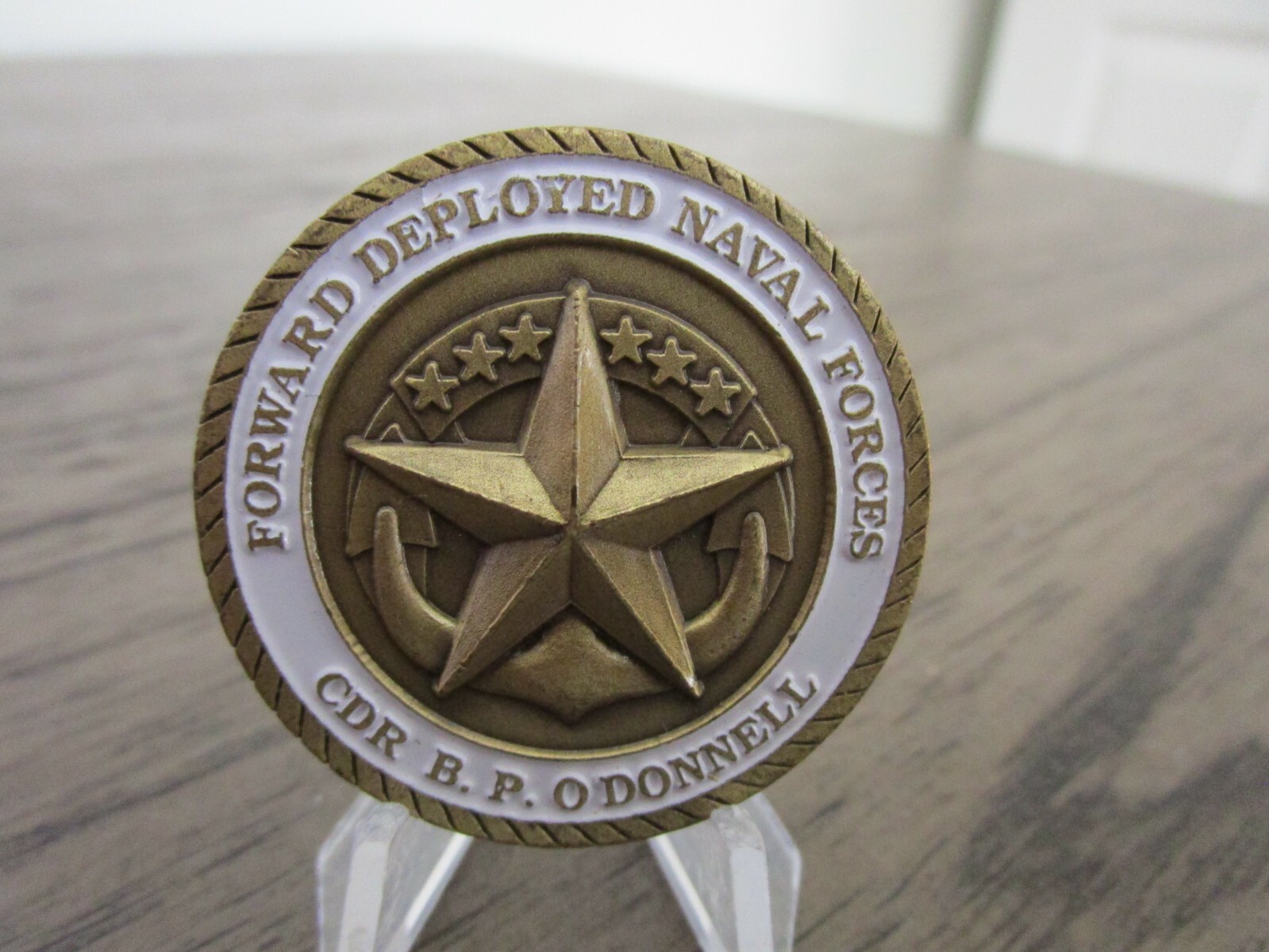 USN USS Curtis Wilbur DDG-54 Commanding Officer Challenge Coin #896A | eBay