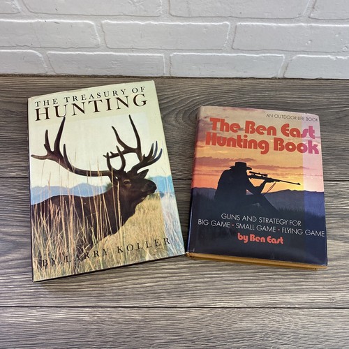 Lot Of 2 Books The Ben East Hunting Book THE TREASURY OF HUNTING ...