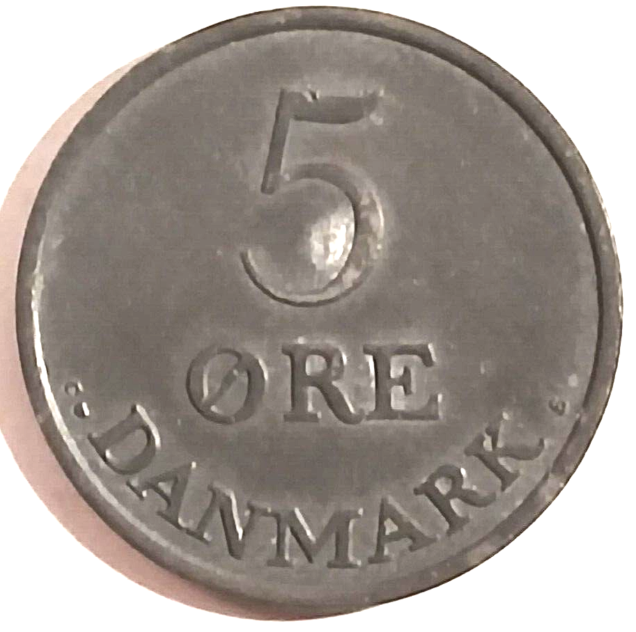 1957 5 Ore Coin Danmark Frederic IX Denmark | eBay