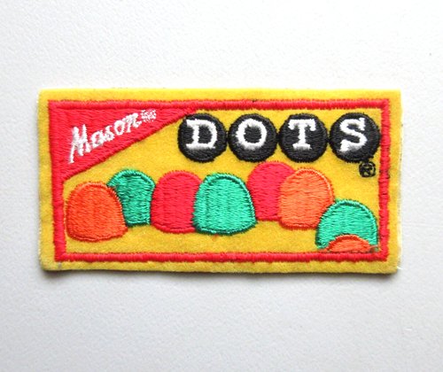 ⭐VINTAGE MASON DOTS CANDY ADVERTISING COLLECTIBLE STICK-ON PATCH | eBay