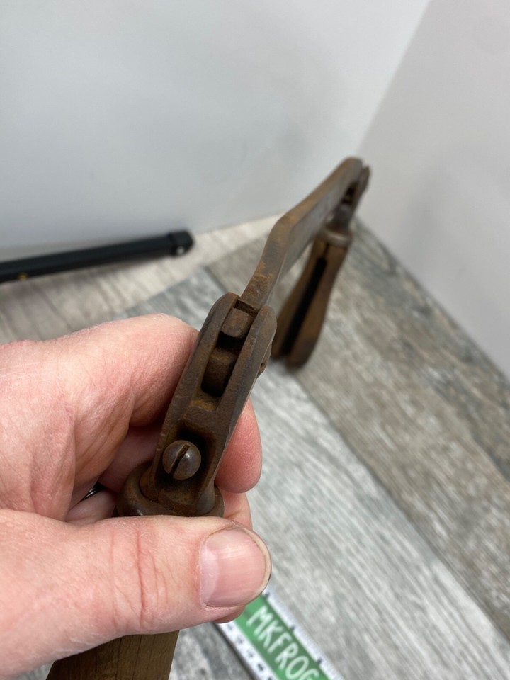 Vintage Cantelo Boston Warranted Folding Handle Draw Knife woodworking ...