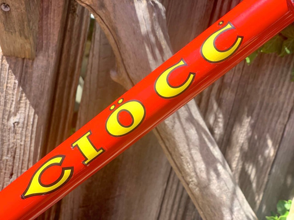 53cm CIOCC Vintage Steel Frame-Set - Refinished + Extras | eBay