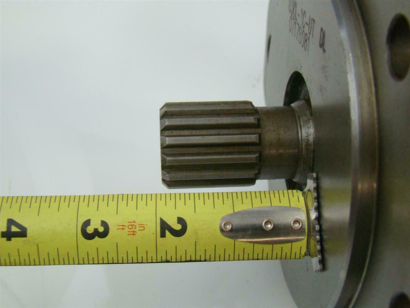 GEARTEK D-Series D30 Hydraulic Pump, MODEL D30L-1C-UT, 1-1/4"-14 TOOTH ...