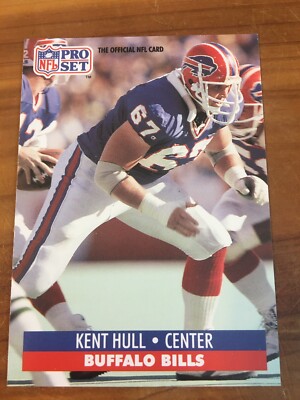 Kent Hull Buffalo Bills Center - NFL 1991 Pro Set #76 | eBay