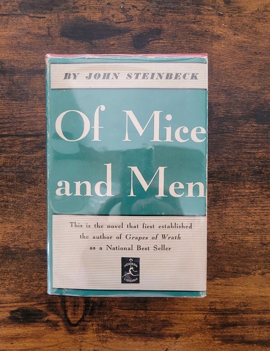 Of Mice And Men Book John Steinbeck's Of Mice And Men Collection By