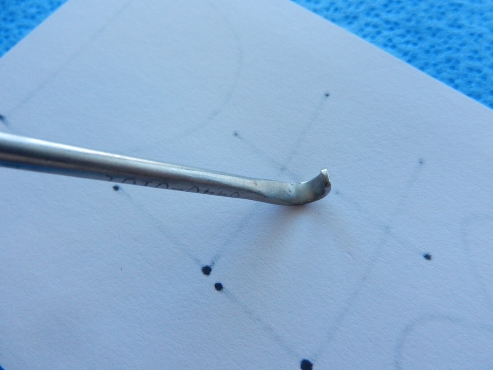 D7781 Zimmer Surgical Orthopedic Hook Retractor 16cm Overall Length ...