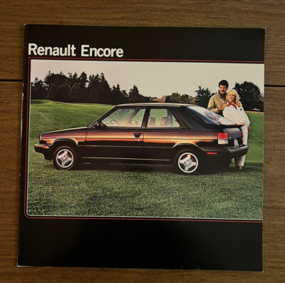 Original 1985 Renault Encore Sales Brochure. Excellent Condition See ...