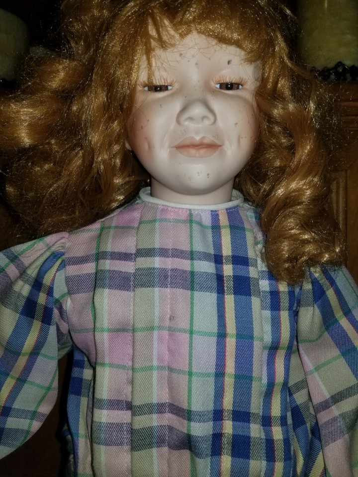 Porcelain Doll - 24” Tall Mary Van Osdell | eBay
