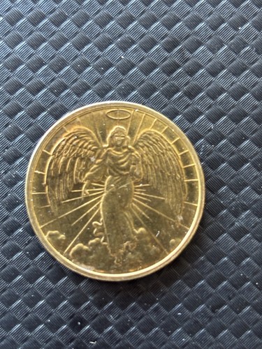 Angel Good Luck Token Collectible Lucky Charm Bronze Coin Spiritual ...