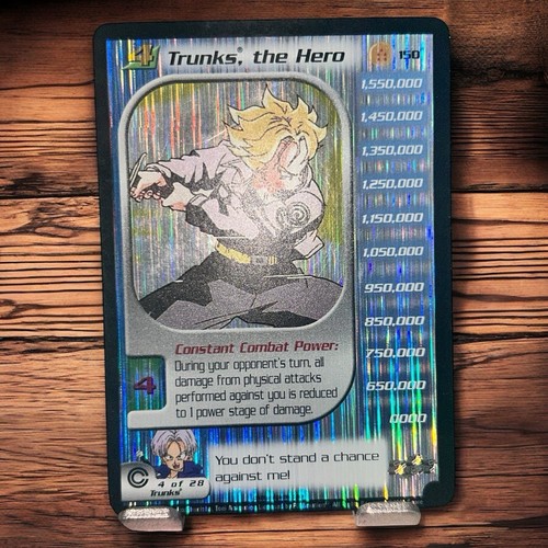 Trunks The Hero Foil RARE 150 LV4 DBZ TCG Dragon Ball Z Score CCG | eBay
