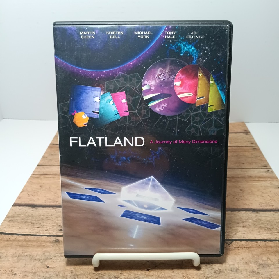 Flatland 1 & 2 (DVD 2007 2012) Sphereland Martin Sheen Kristen Bell Dimensions | eBay