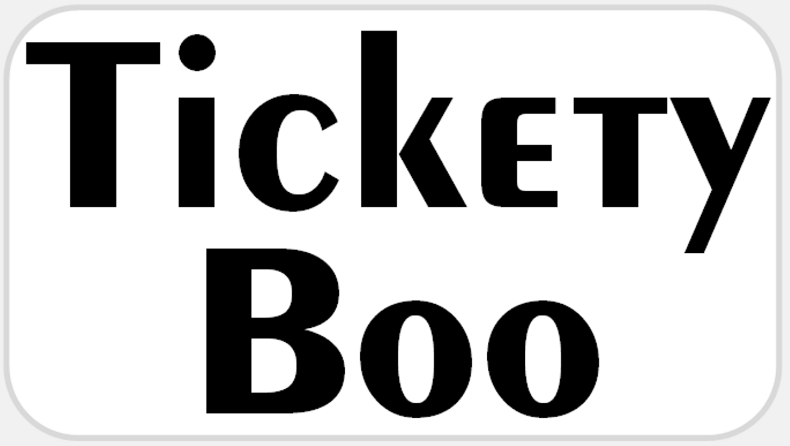 Tickety Boo - 500 Stickers Pack 2.25 x 1.25 inches - British England A ...