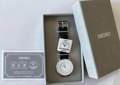 SEIKO Metronome Watch Standard Line Color Monotone SMW006A -New From ...