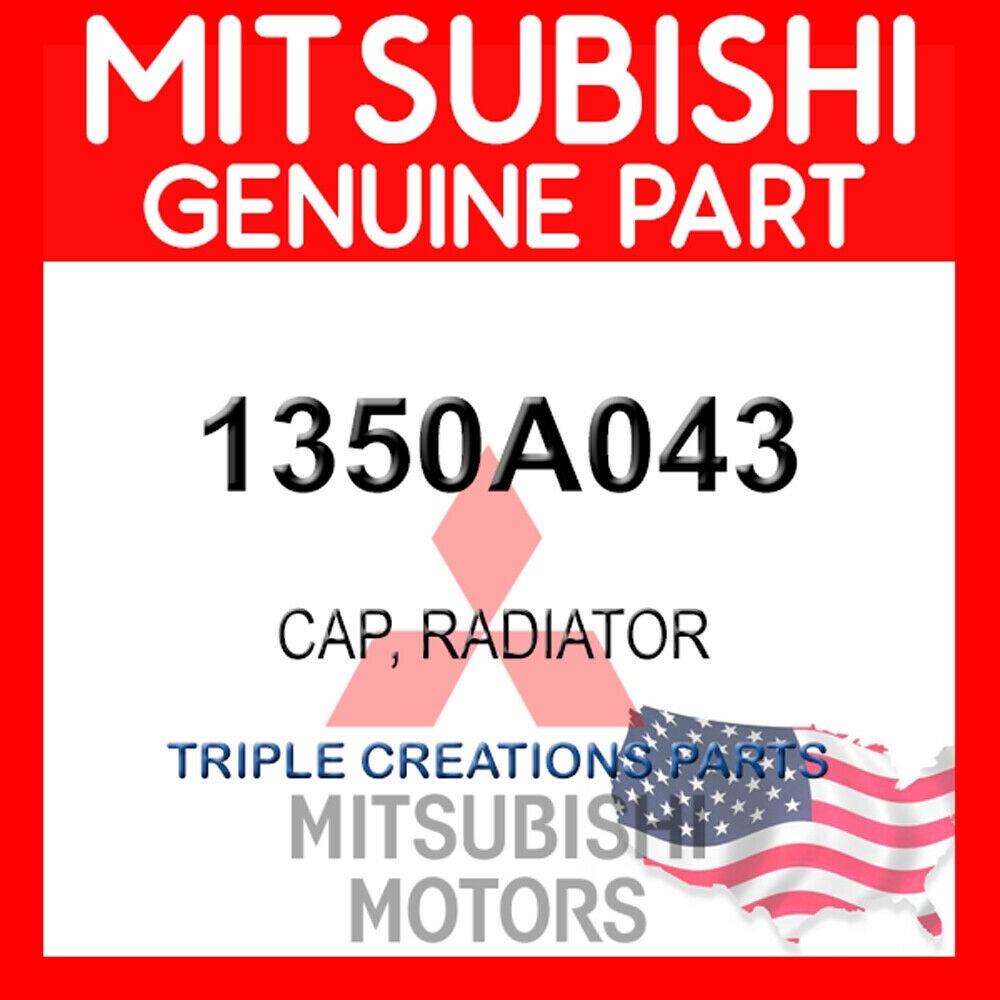 1350A043 Cap Radiator Genuine Mitsubishi OEM | eBay