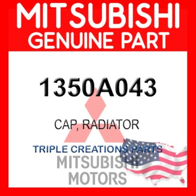 1350A043 Cap Radiator Genuine Mitsubishi OEM | eBay