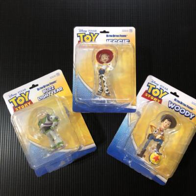 Disney Figure Medicom Toy UDF Pixer Toy Story Woody, Buzz, Jessie Set ...