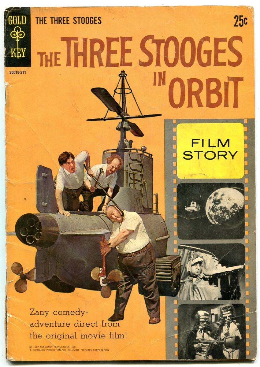 Three Stooges In Orbit Three Stooges In Orbit Film Story Gold KEY