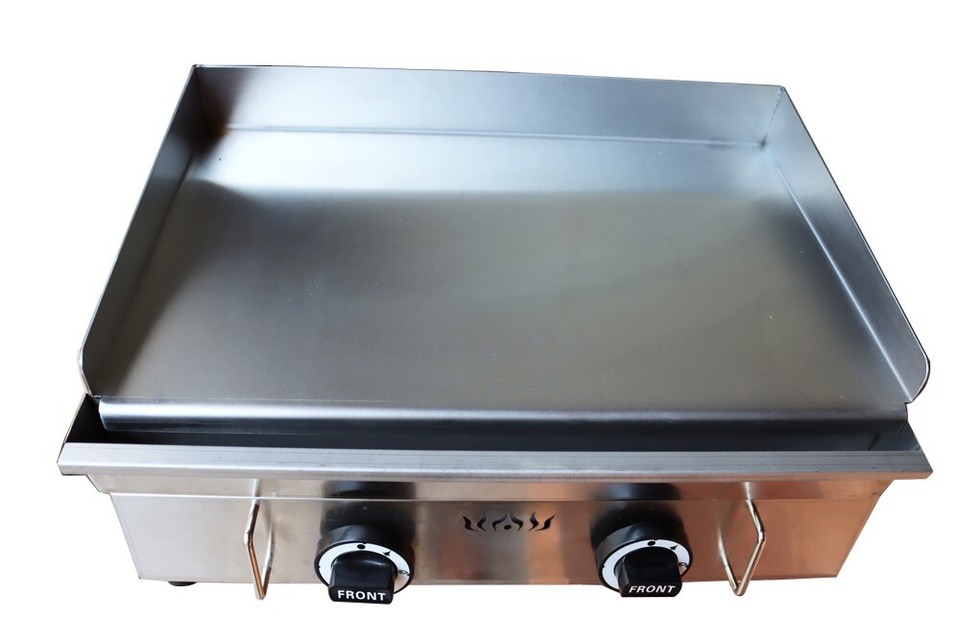 21" Countertop Griddle Flat Top Grill Hot Plate Barbecue Teppanyaki ...