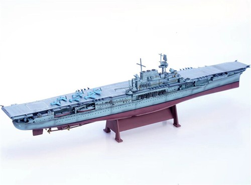 LEGION USS CV-5 Yorktown aircraft carrier 1/1000 ABS Ship Pre-built ...