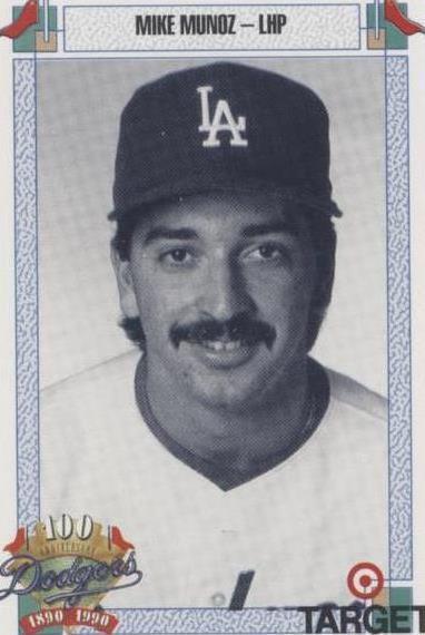 1990 Target Dodgers 100th Anniversary - Mike Munoz #561 (RC) for sale ...