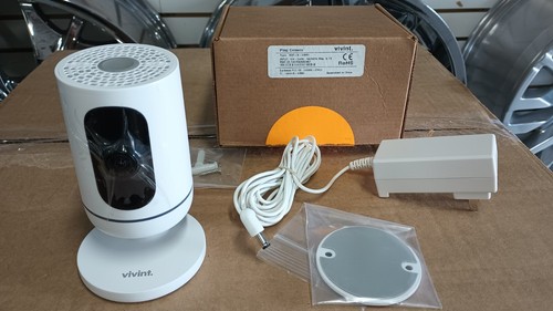 VIVINT PING SMART HOME INDOOR SECURITY CAMERA V-CAM1 W/ POWER SUPPLY | eBay