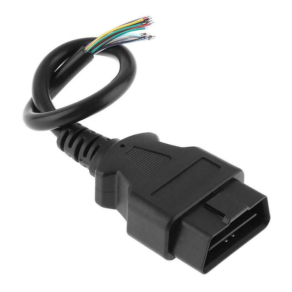 Universal 16 Pin OBD2 OBD II Obd Male Diagnostic Tool Connector Cable ...