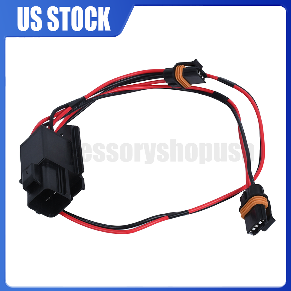 68050137AB New Engine Cooling Fan Motor Wiring Harness For Chrysler ...