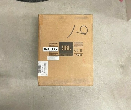 JBL PROFESSIONAL Black AC16 Ultra Compact 2-way Loudspeaker - NIB | eBay