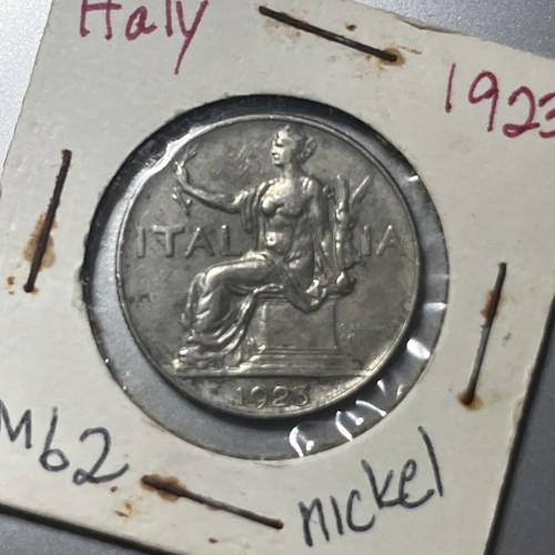 1923 Italy 1 Lira Coin | eBay