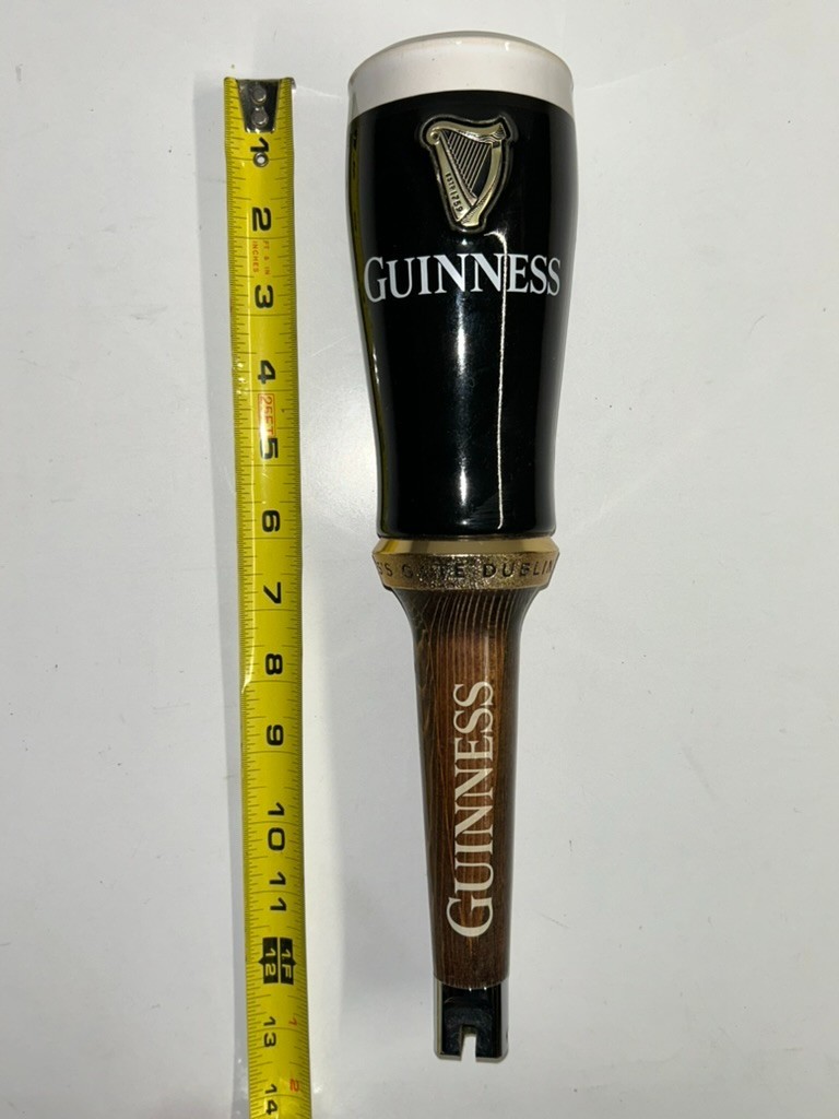 Guinness Stout Tap Handle New Design with Pouring Instructions Man Cave ...