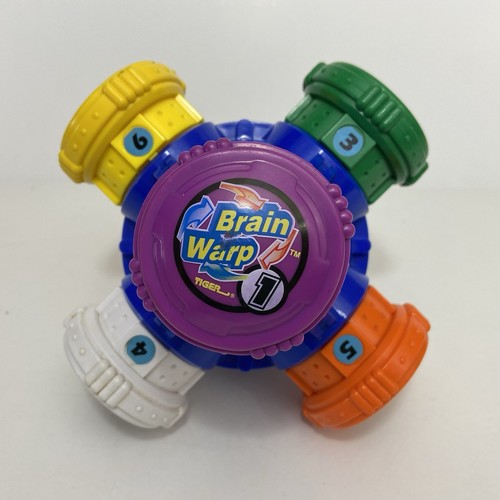 Vintage 1996 Tiger Electronics Brain Warp Electronic Talking Game ...